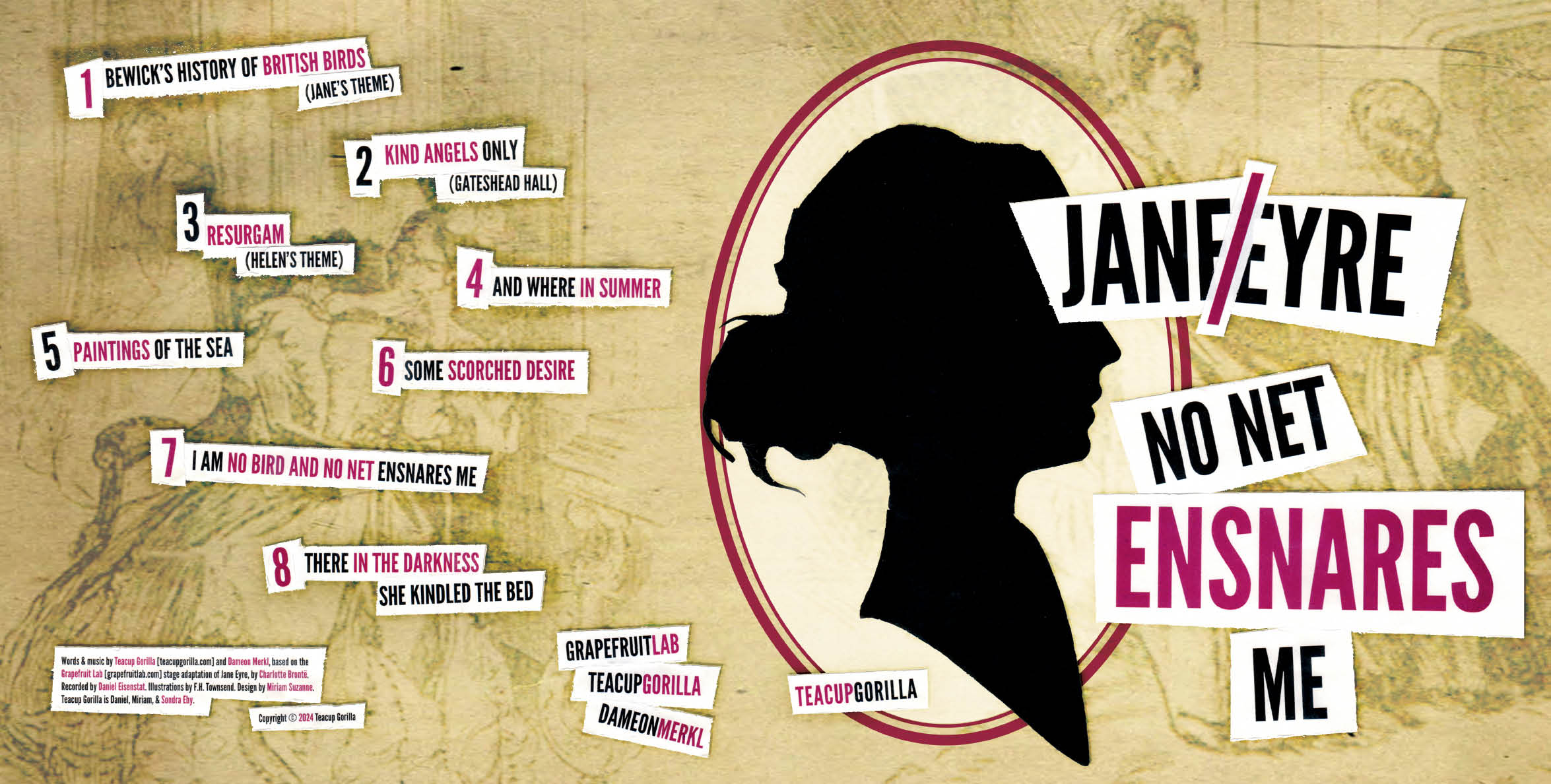 Jane/Eyre, No Net Ensnares Me | Teacup Gorilla